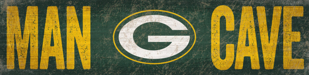 Green Bay Packers Man Cave Sign | Crawford's Gift Shop