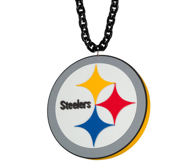 PITTSBURGH STEELERS (BLACK) SUPER FAN CHAIN Tailgate | Crawford's Gift Shop