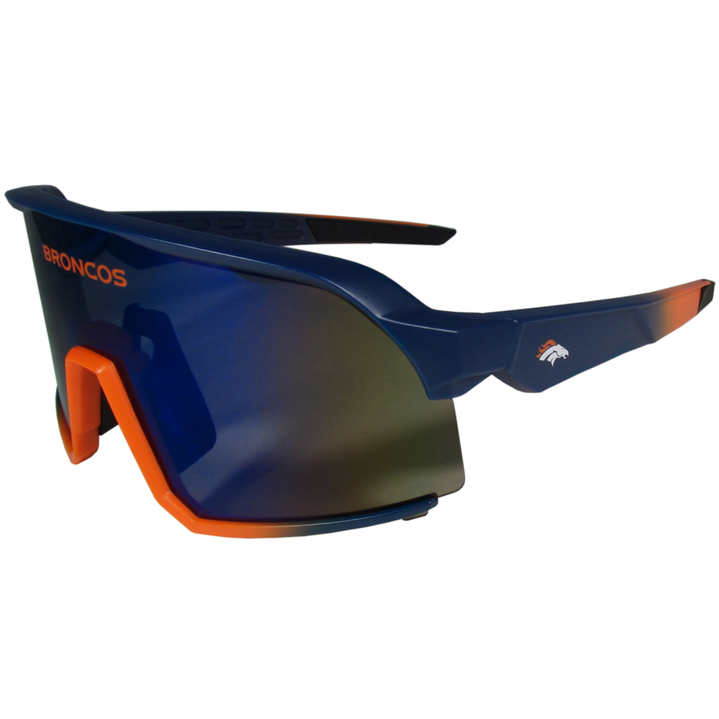 Denver Broncos Navigator Shield Sunglasses | Crawford's Gift Shop