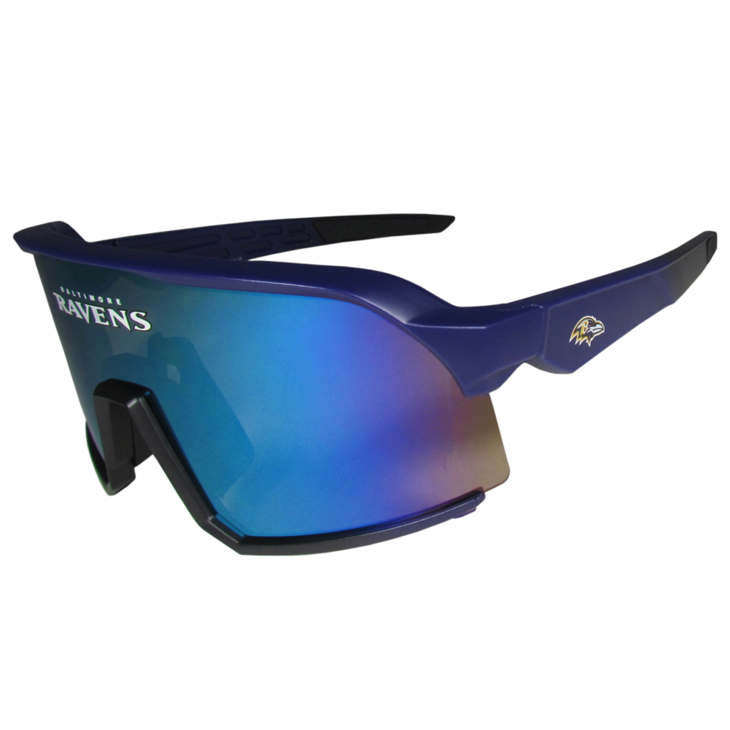 Baltimore Ravens Navigator Shield Sunglasses | Crawford's Gift Shop